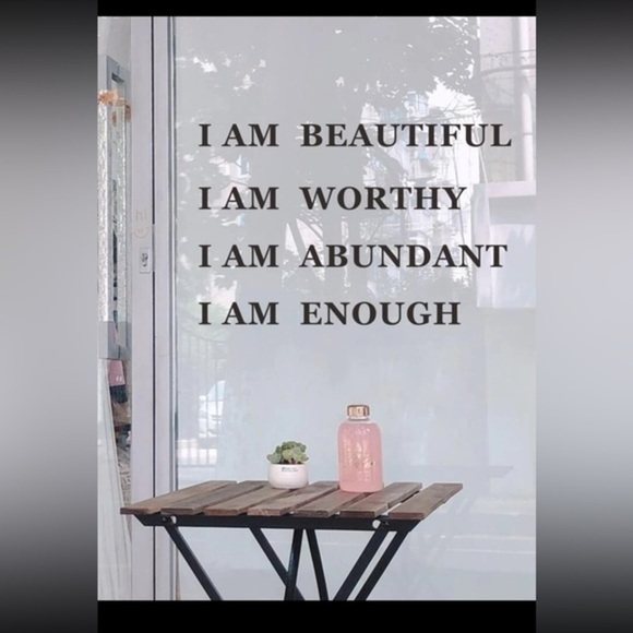 Bohemian | Wall Decor | Affirmation Self Care Graphic Wall Sticker ...